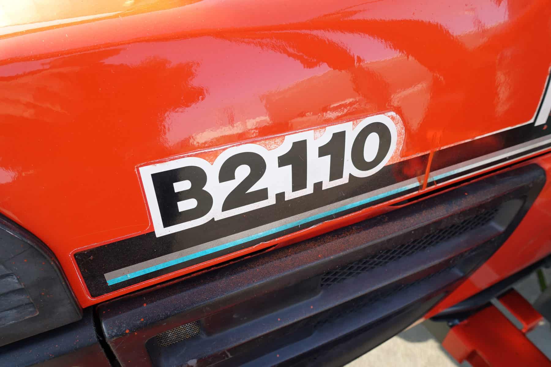 Kubota B2110 4wd • VM Service