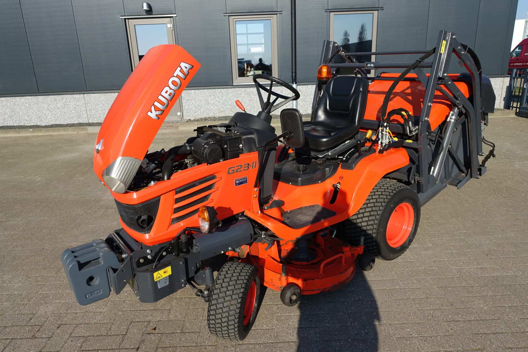 Kubota G23-II HST + Opvang • VM Service